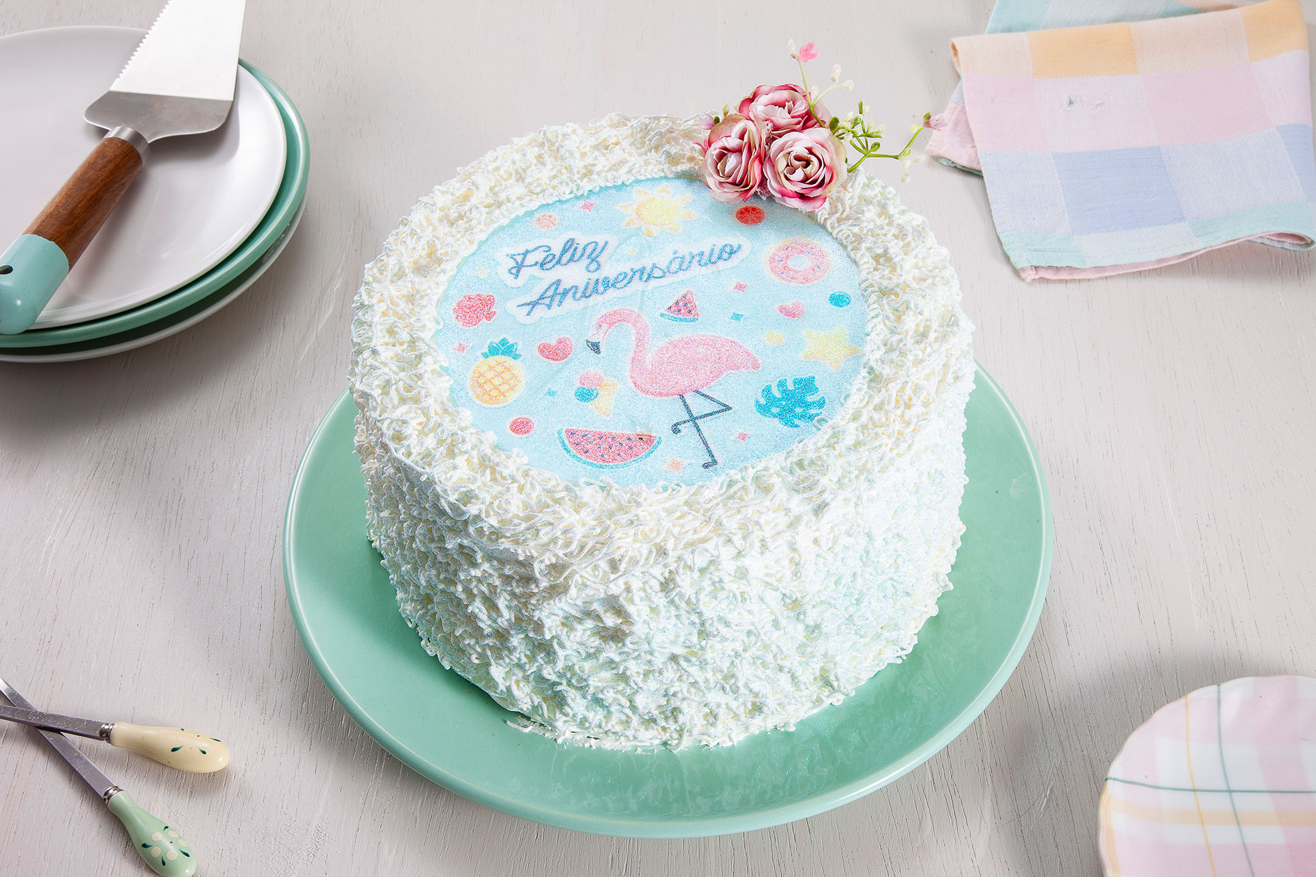 Bolo Glitter - Rich do Brasil