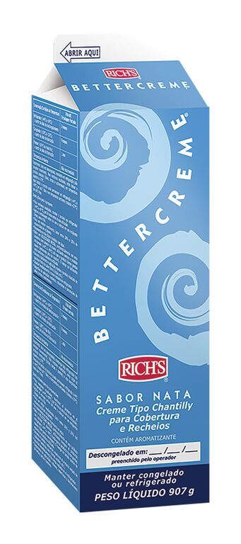 Bettercreme Nata 907g – Rich do Brasil